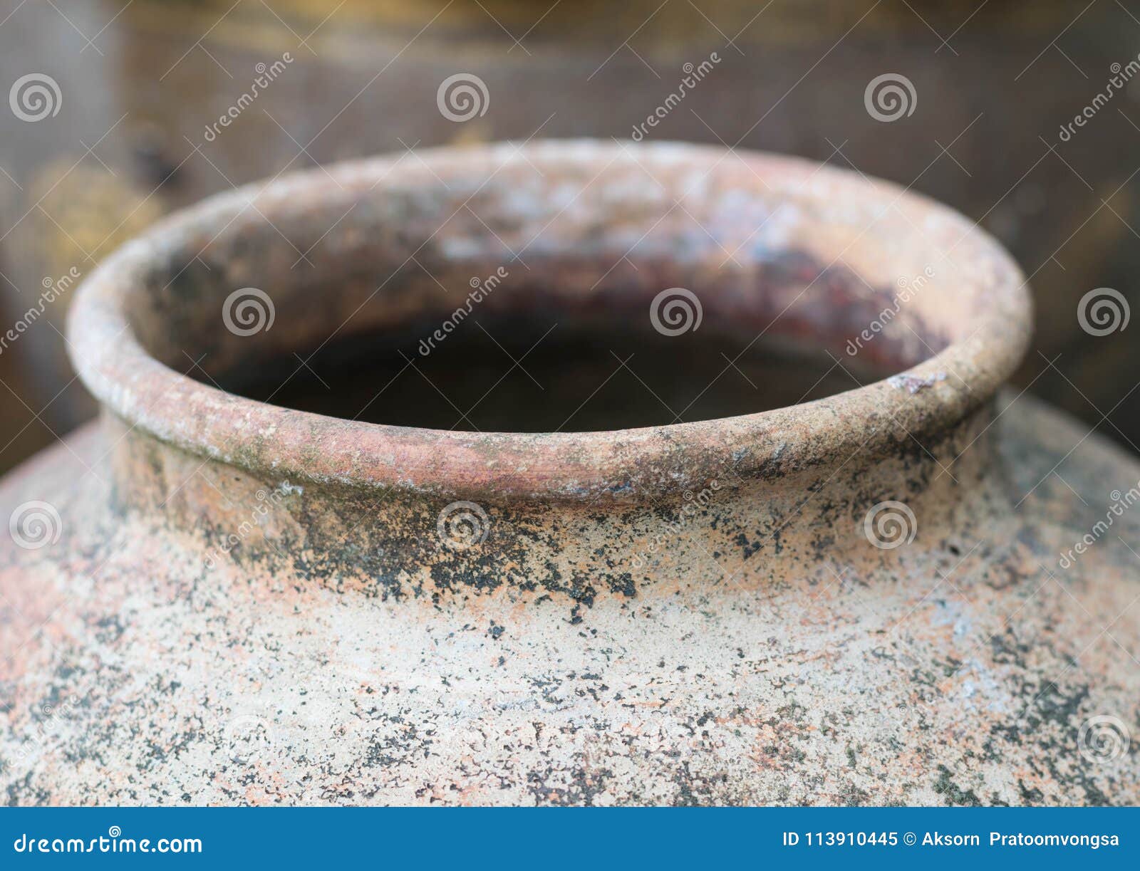 Old Asian Traditional Clay Pots Stock Image - Image of potter, craft ...