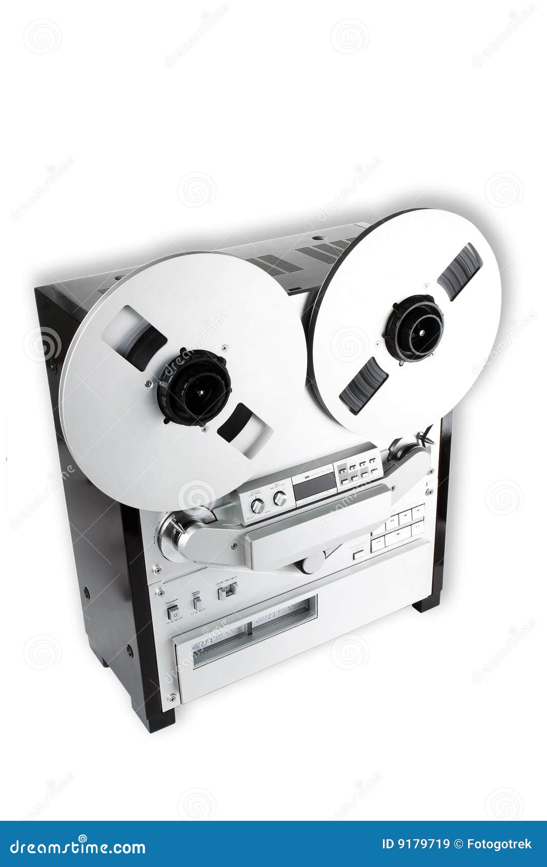 Old Audio Tape Recorder stock image. Image of equipment - 9179719