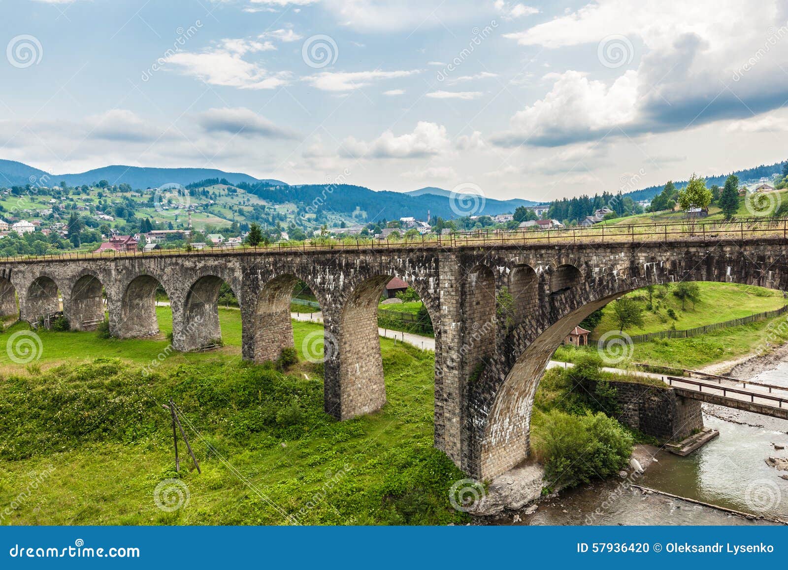 Old Austrian Bridge Viaduct Stock Photo - Image of structure, austria ...