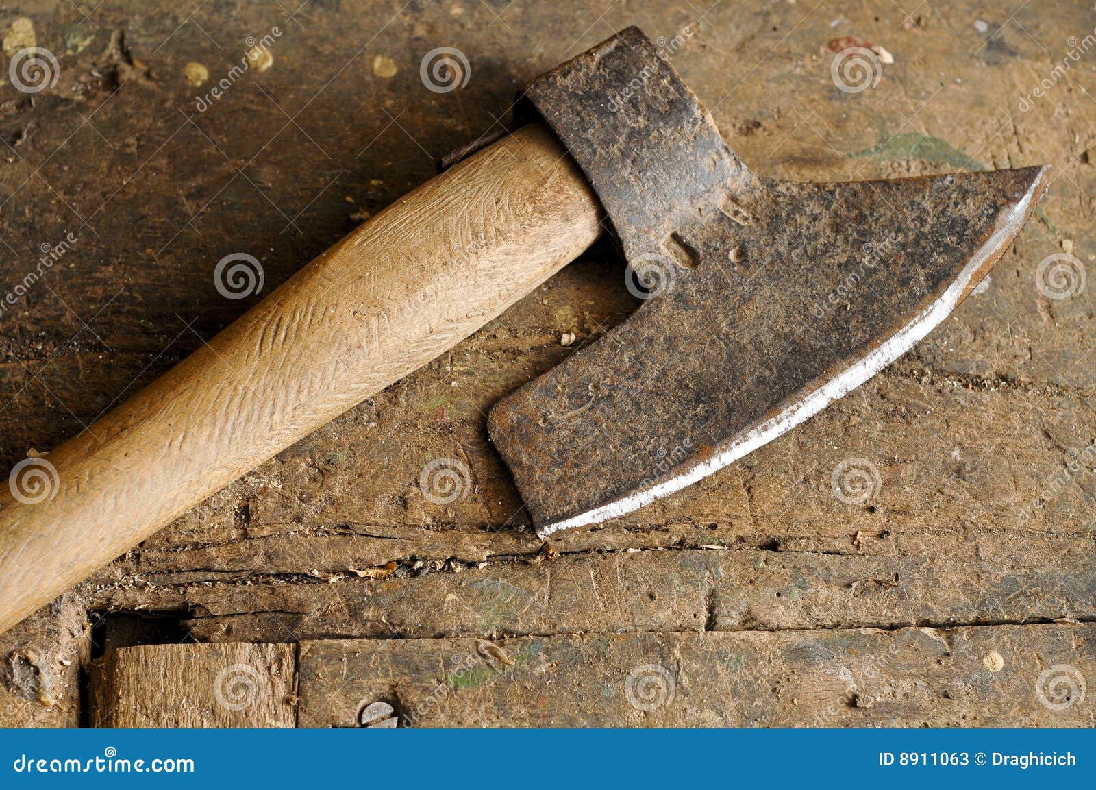Old axe stock image. Image of danger, remote, weapon, tortured - 8911063