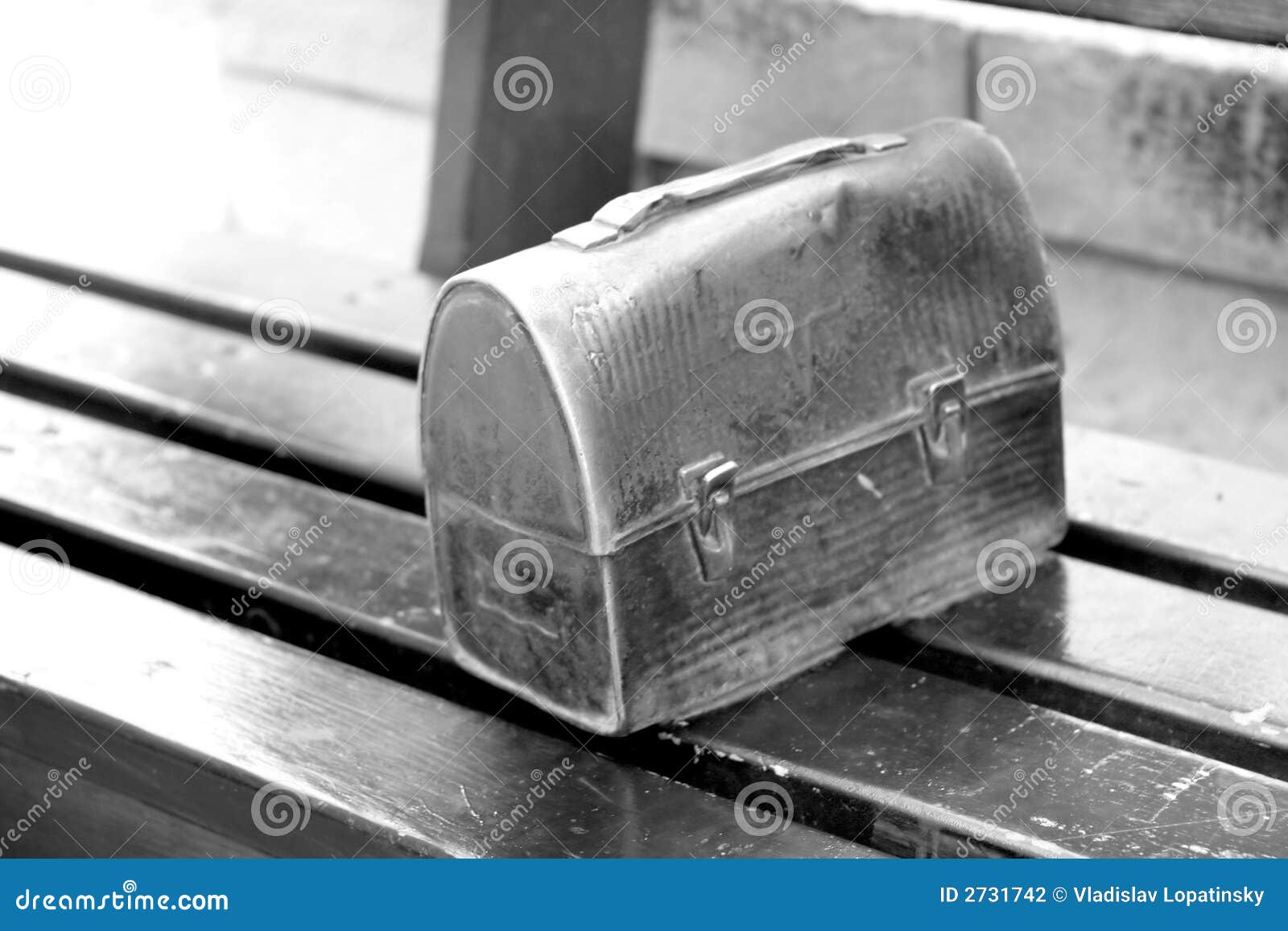 Old Bag stock photo. Image of case, white, black, worn - 2731742