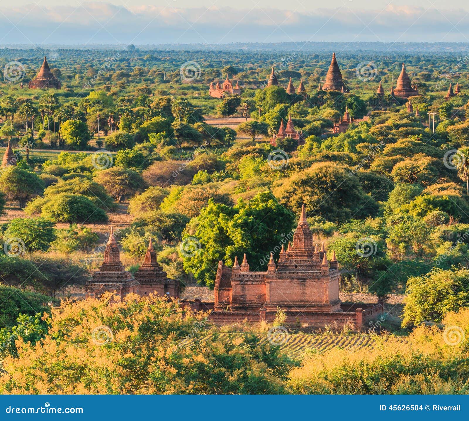Old Bagan in Bagan-Nyaung U, Myanmar Stock Photo - Image of history ...
