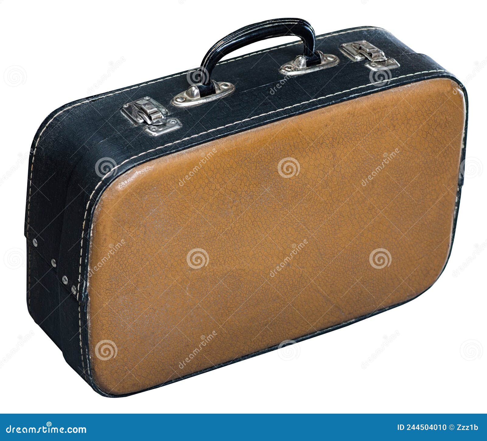 Old baggage case stock photo. Image of aged, pack, scratched - 244504010