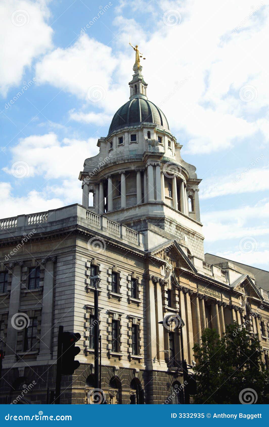 Old Bailey stock image. Image of dome, prison, courthouse - 3332935