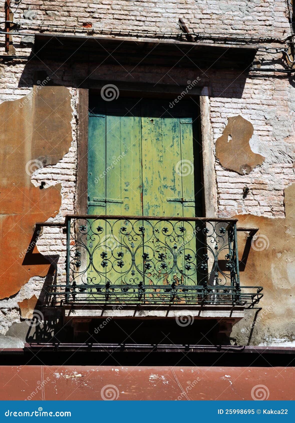 Old balcony stock image. Image of travel, detail, historic - 25998695