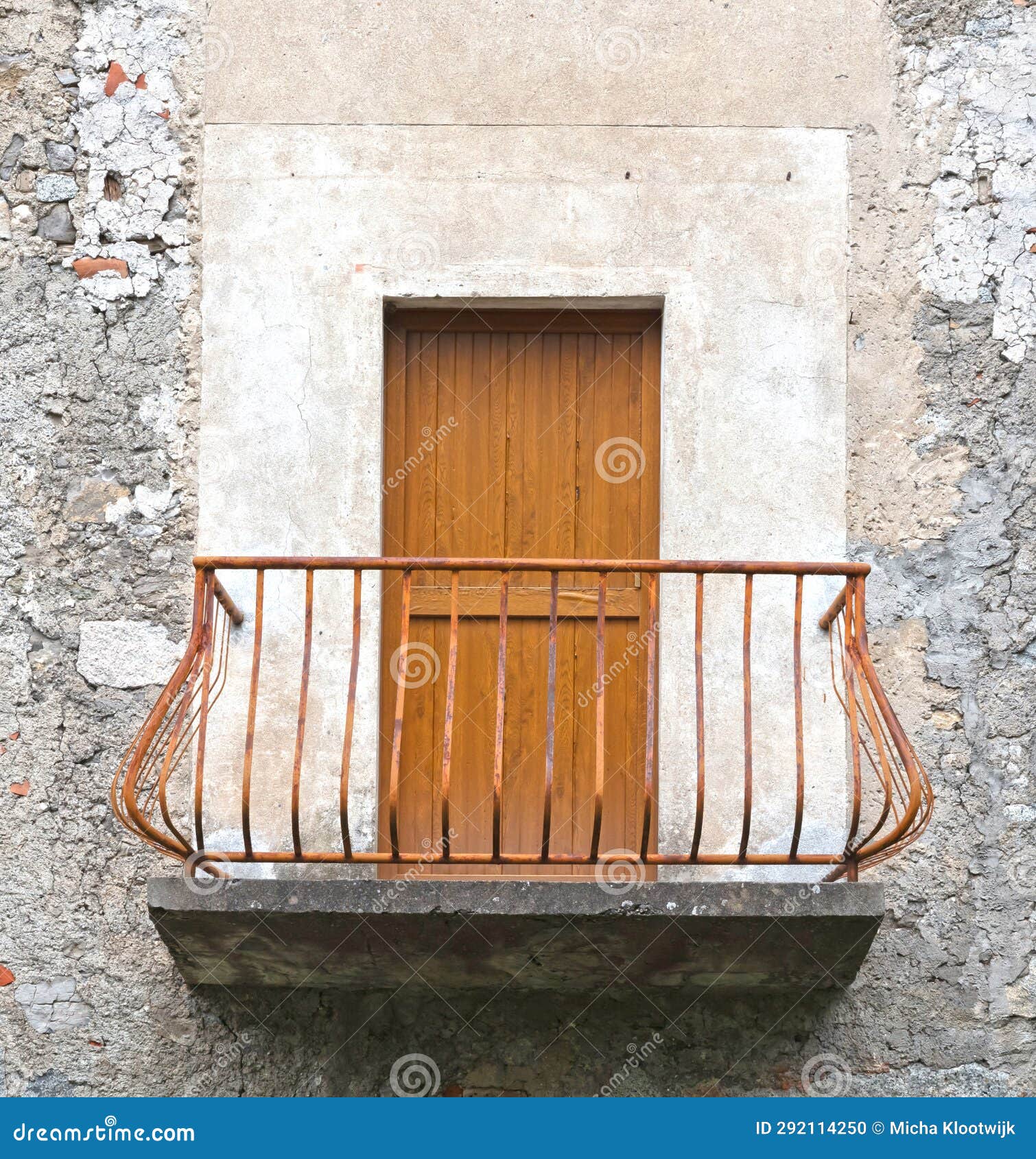 Old Balcony in the North of Italy Stock Photo - Image of italian ...