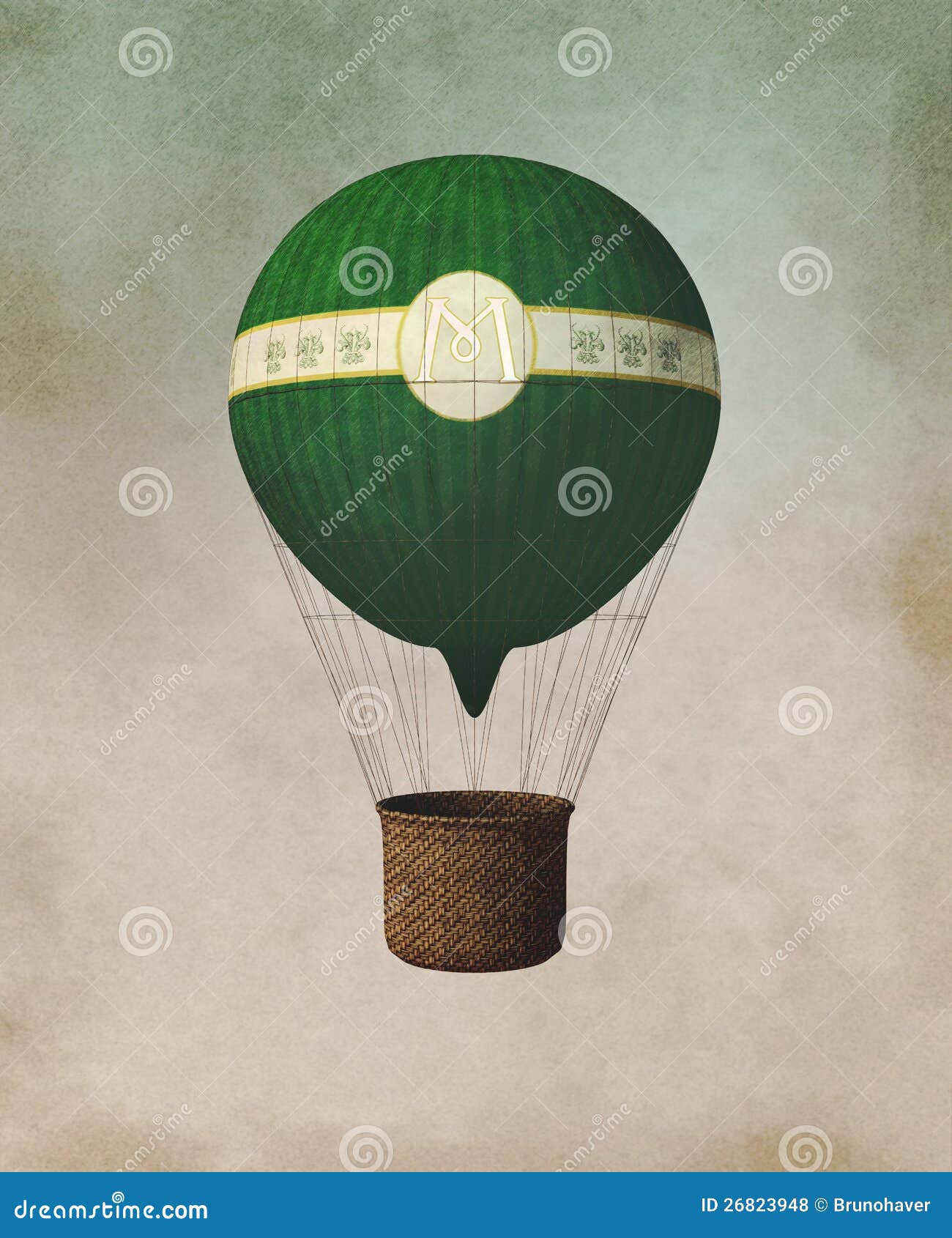 Old balloon stock illustration. Illustration of aged - 26823948