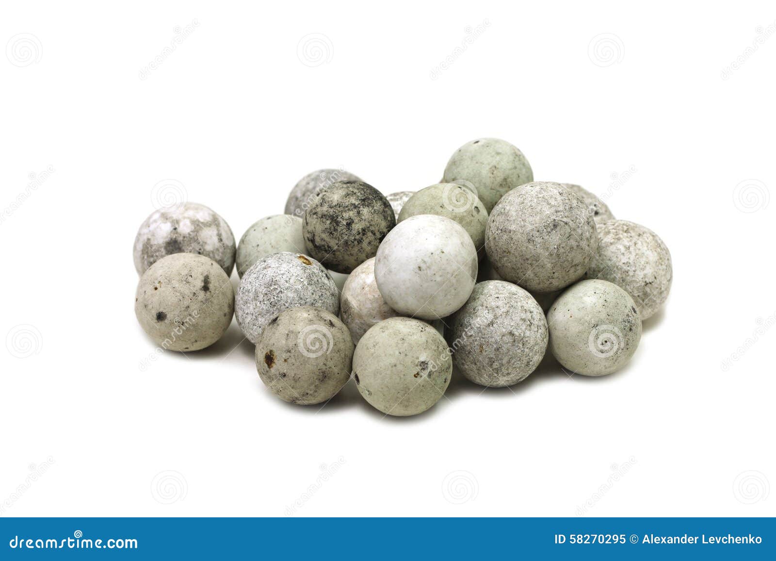 Old balls catalyst stock image. Image of loose, carrier - 58270295