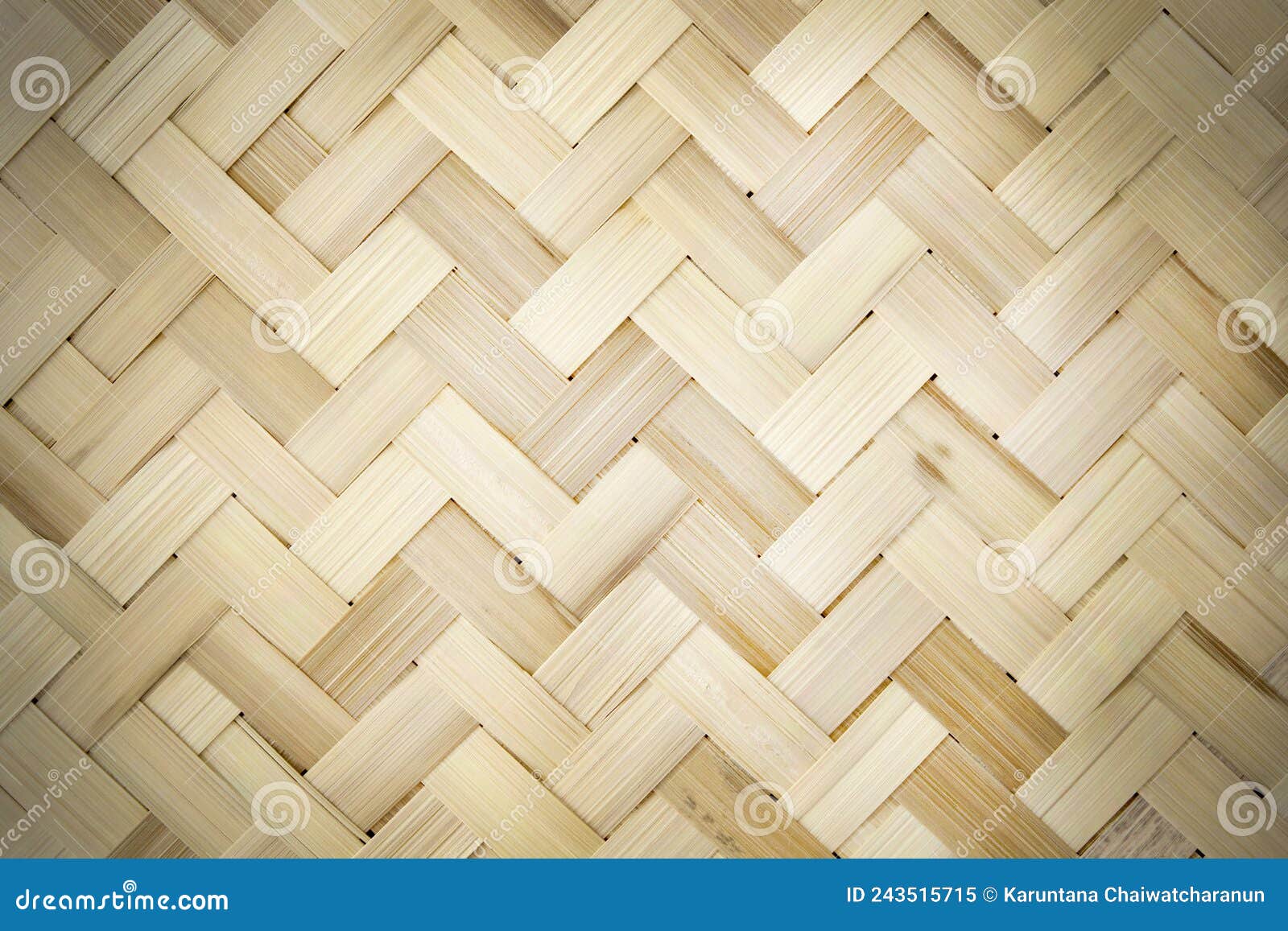 Old Bamboo Weave Texture Background, Pattern of Woven Rattan Mat in ...