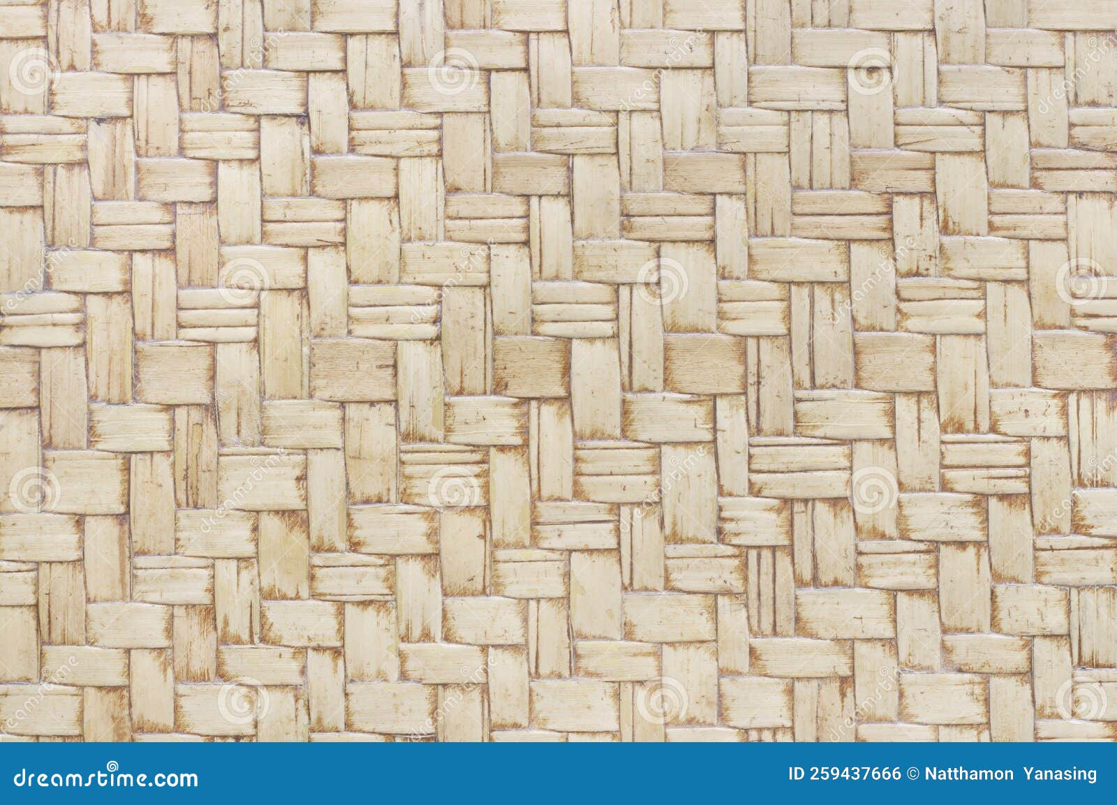 Old Bamboo Weaving Pattern, Woven Rattan Mat Texture for Background and ...