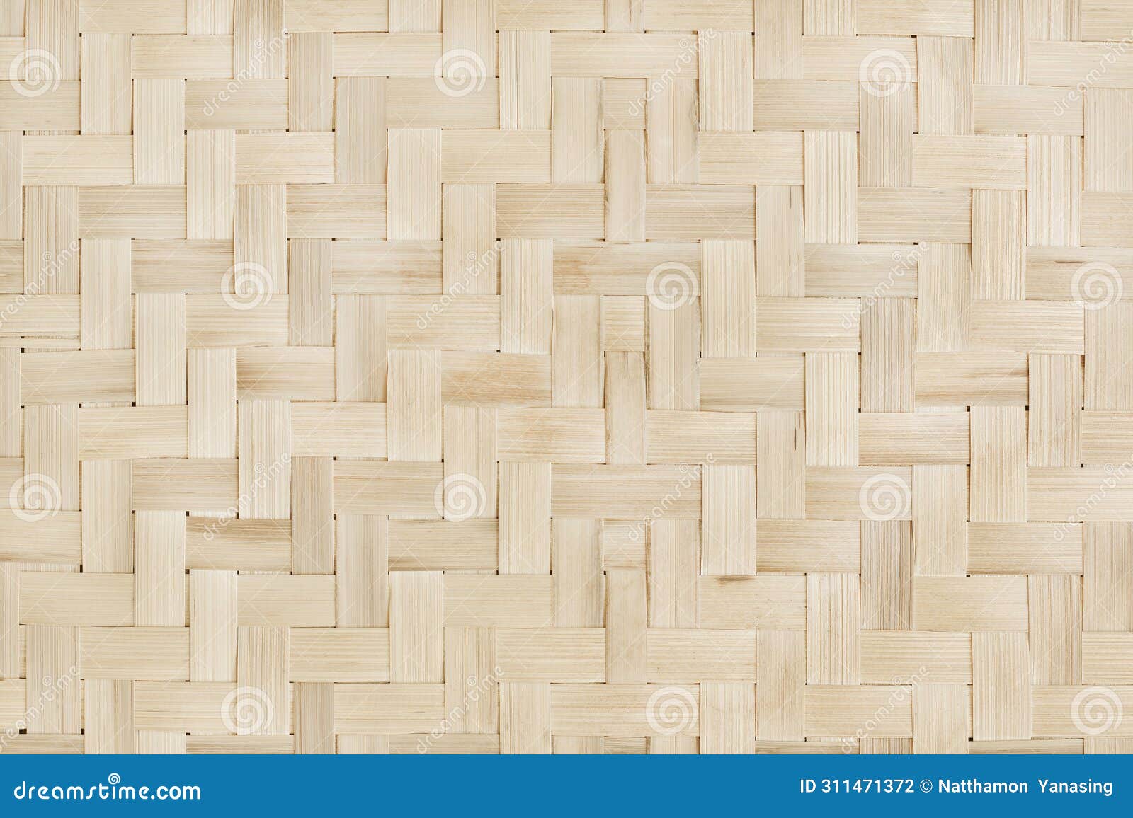 Old Bamboo Weaving Pattern, Woven Rattan Mat Texture for Background and ...
