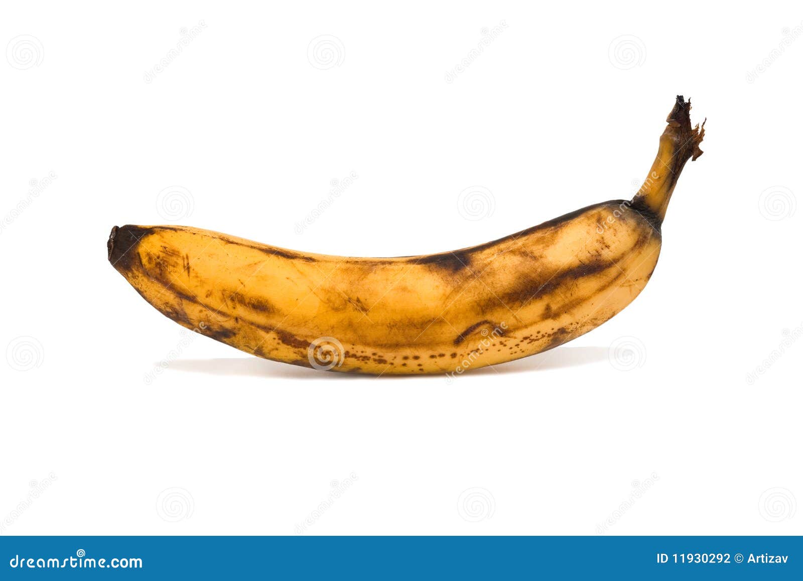Old banana stock photo. Image of white, closeup, aging - 11930292