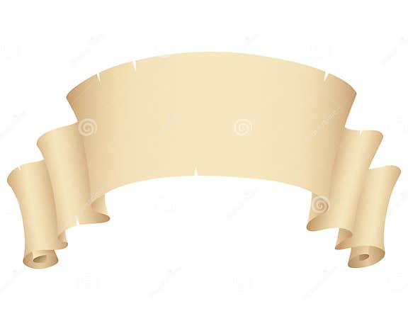 Old banner stock vector. Illustration of caption, manuscript - 4416740