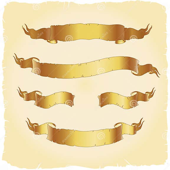 Old banners stock vector. Illustration of edges, paper - 22709034