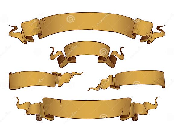 Old Banners stock vector. Illustration of grunge, empty - 5951478