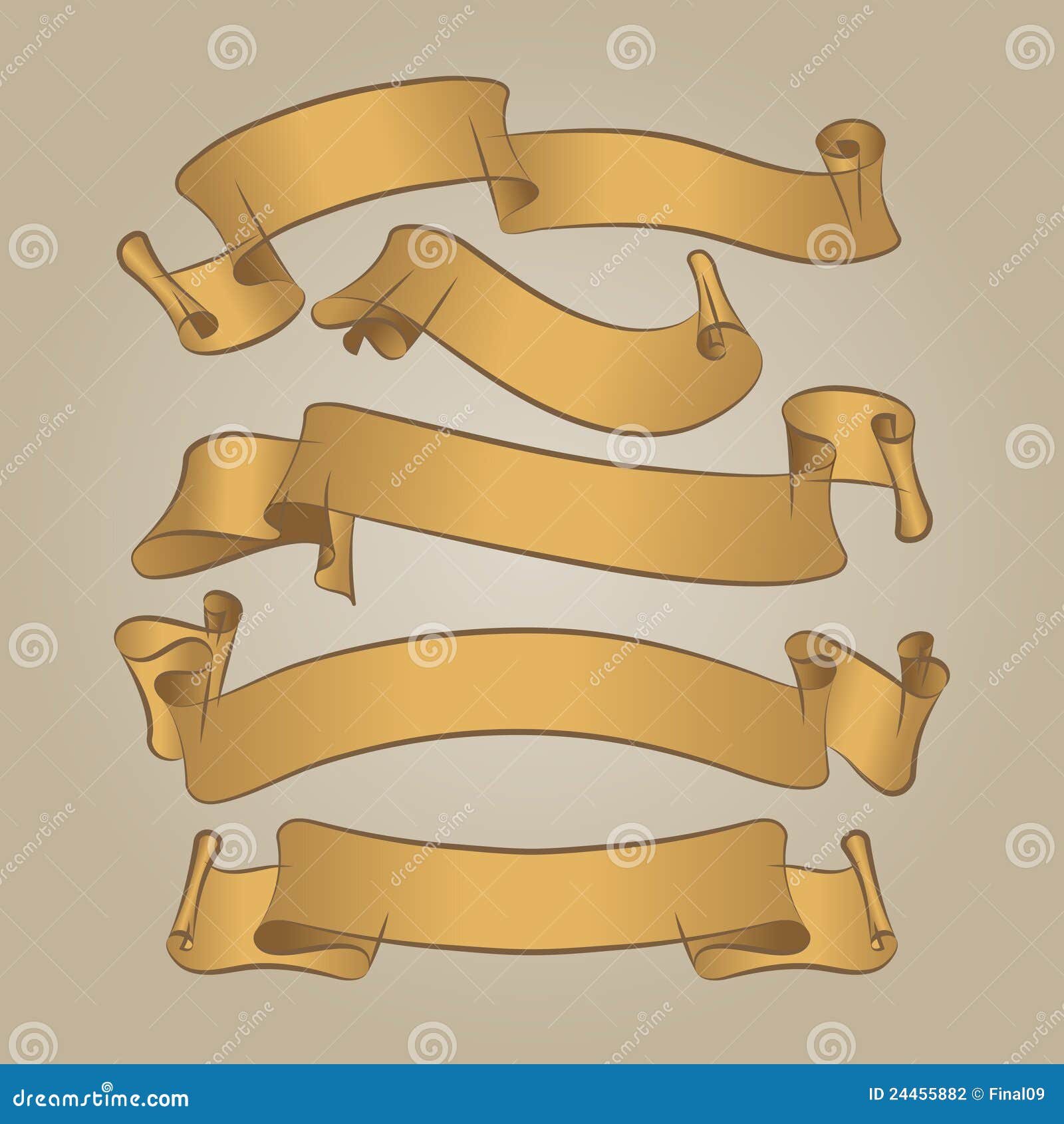 Old Banners Vector for Your Design Project Stock Vector - Illustration ...