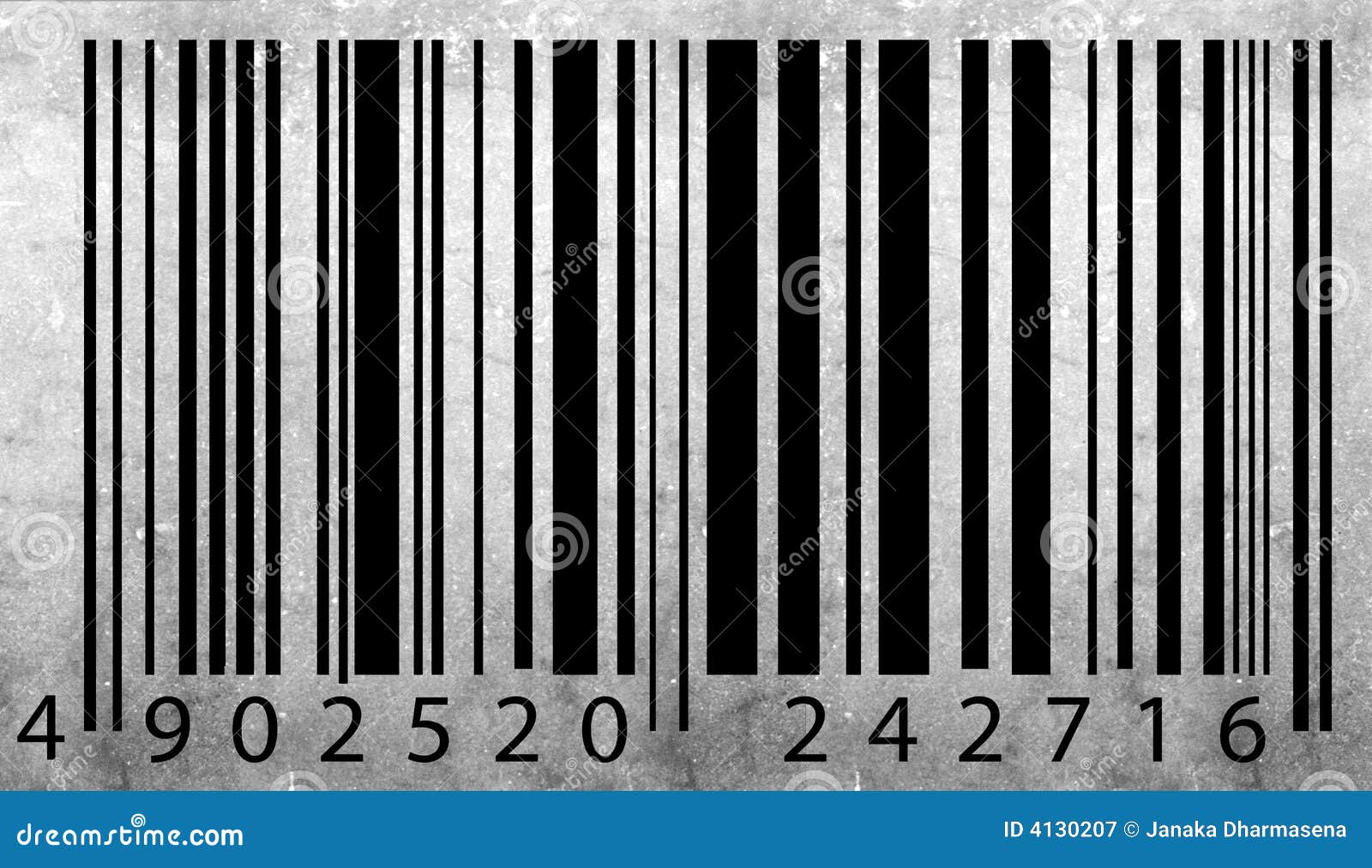 Old bar code label stock illustration. Illustration of consumer - 4130207
