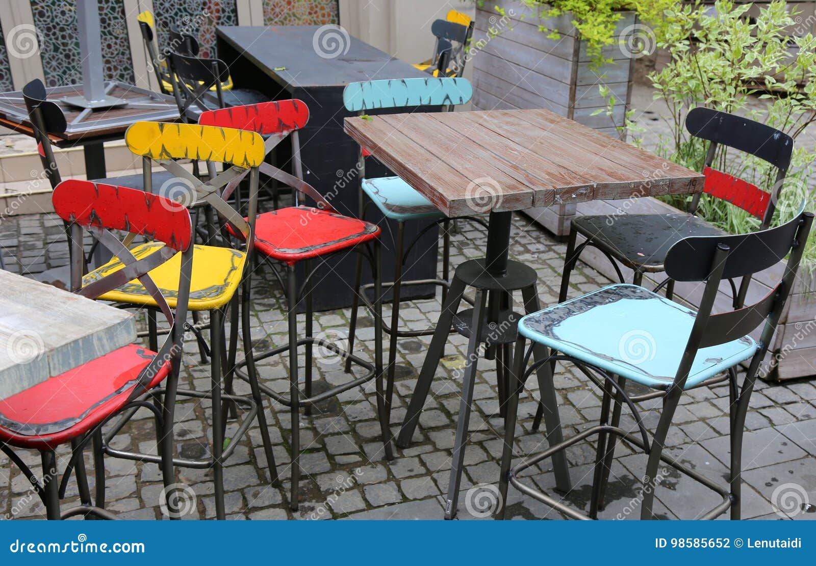 Old bar stools stock photo. Image of 1950s, 1960s, design - 98585652