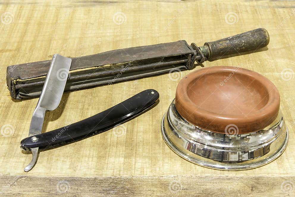 Old Barber Tools stock image. Image of tool, retro, ancient - 43545523