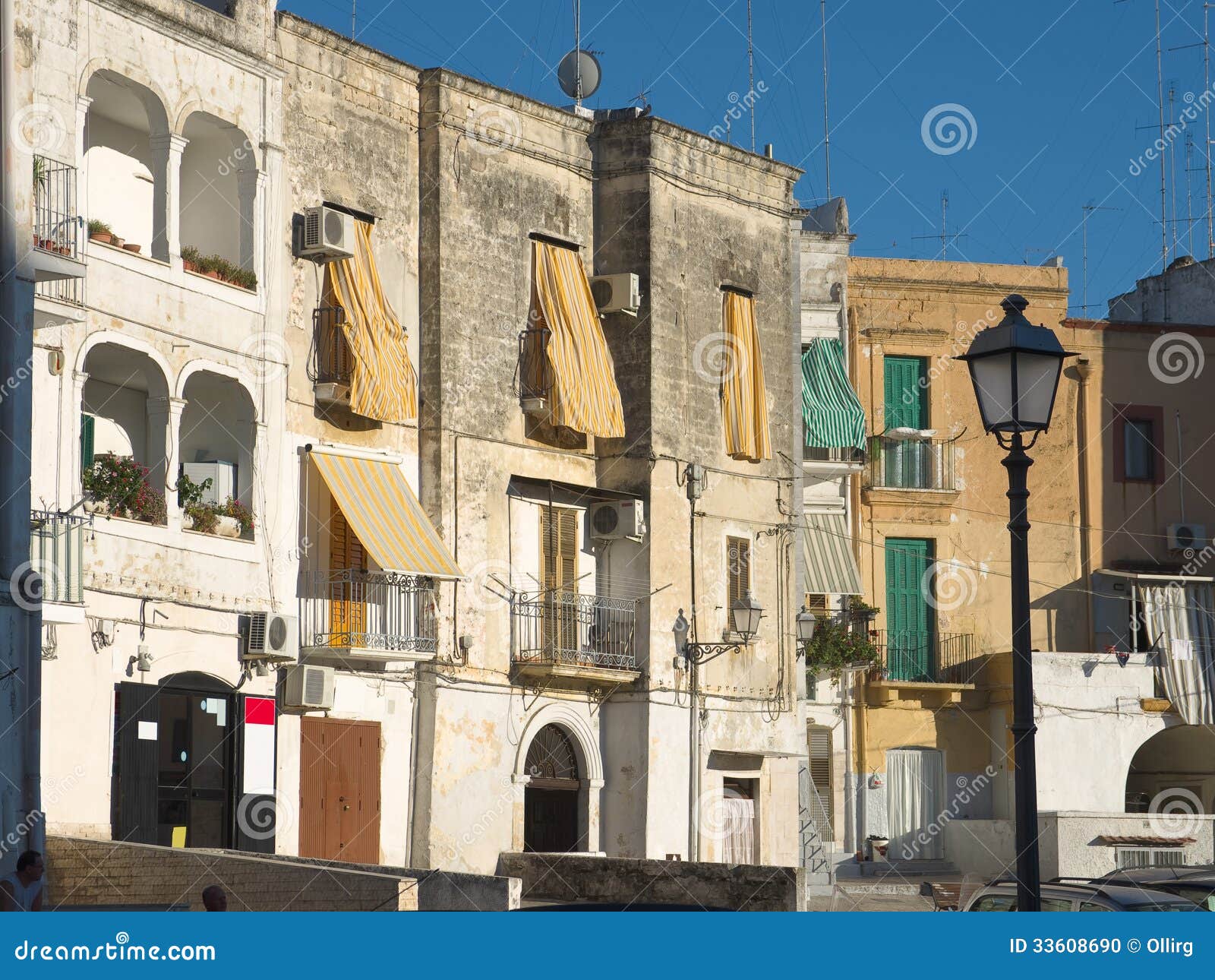 Old Bari stock photo. Image of scene, houses, building - 33608690
