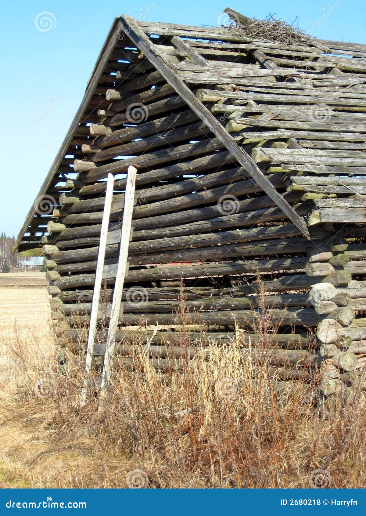 Old barn stock photo. Image of barren, deserted, outdoors - 2680218