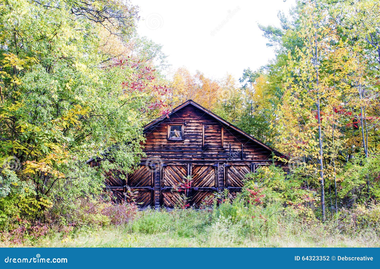 Old Barn in the Fall stock photo. Image of barn, abandoned - 64323352