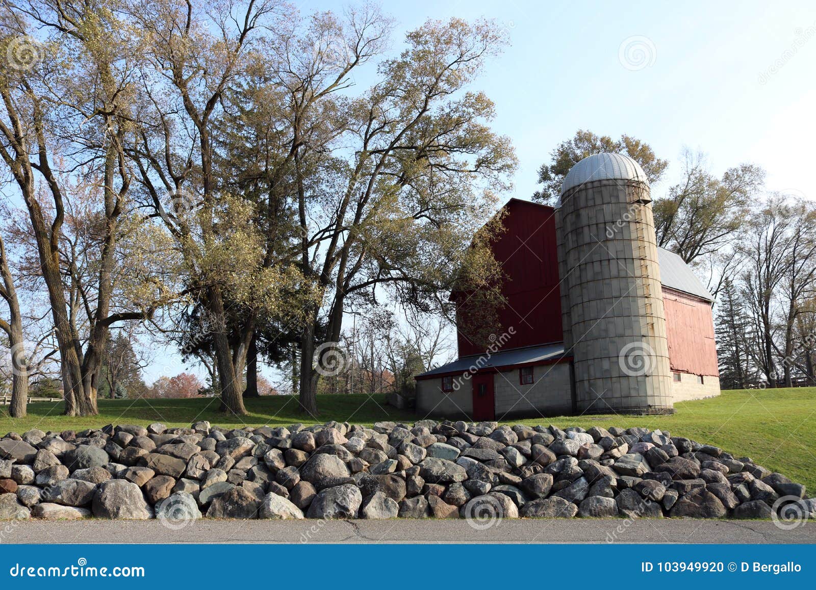 Old Barn in Farmington Hills Michigan Stock Photo - Image of american ...
