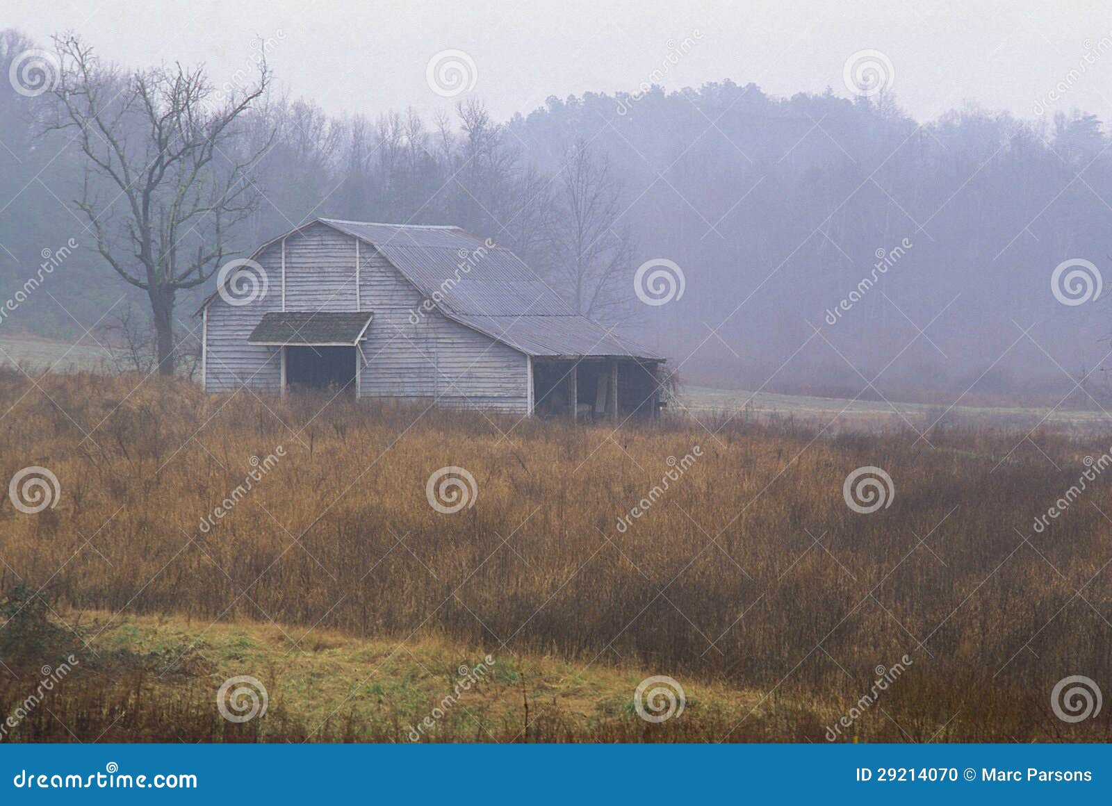 Old Barn in Field stock photo. Image of village, planks - 29214070