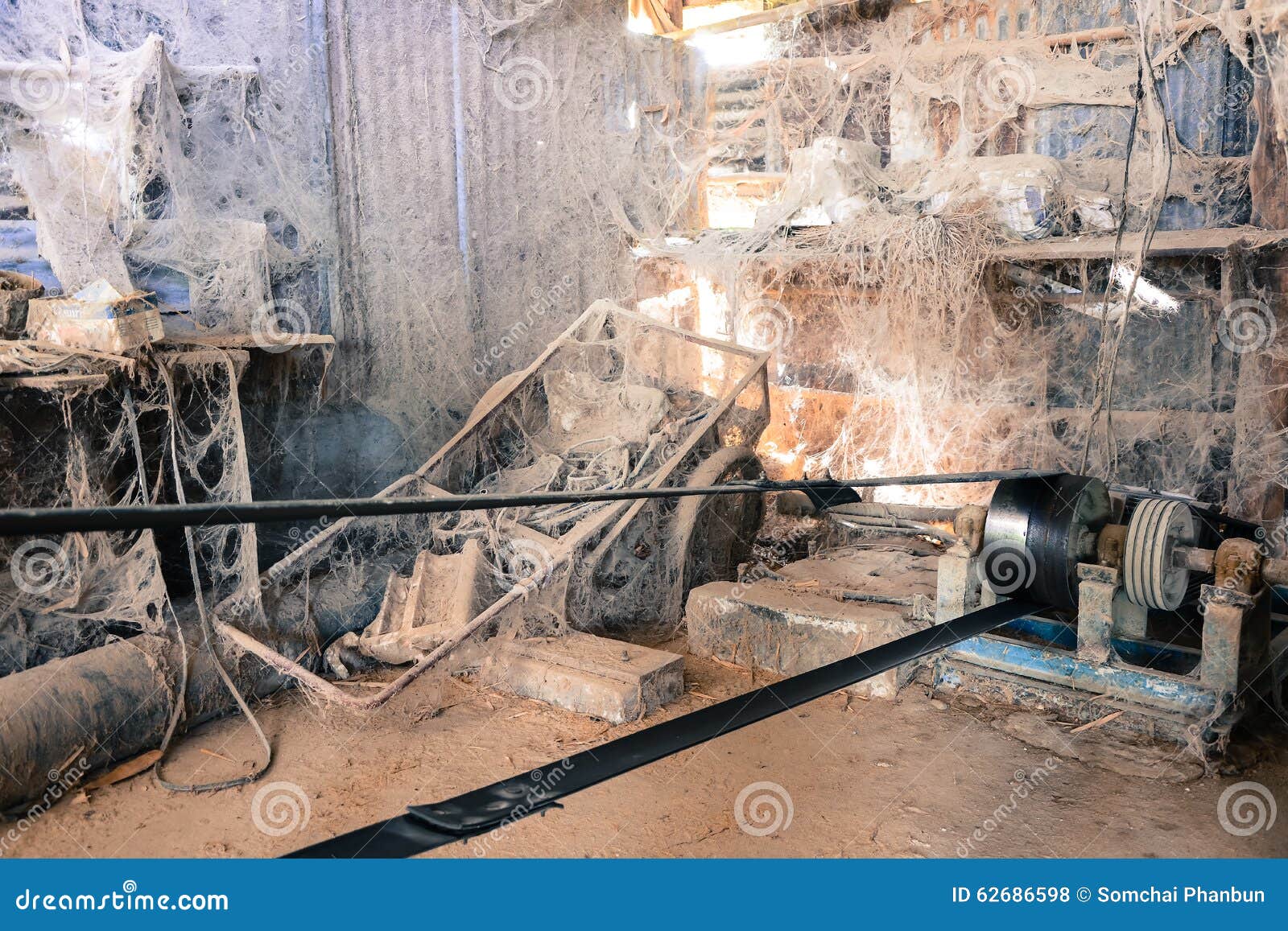 Old Barn with a Lot of Tools and Equipment Stock Photo - Image of ...