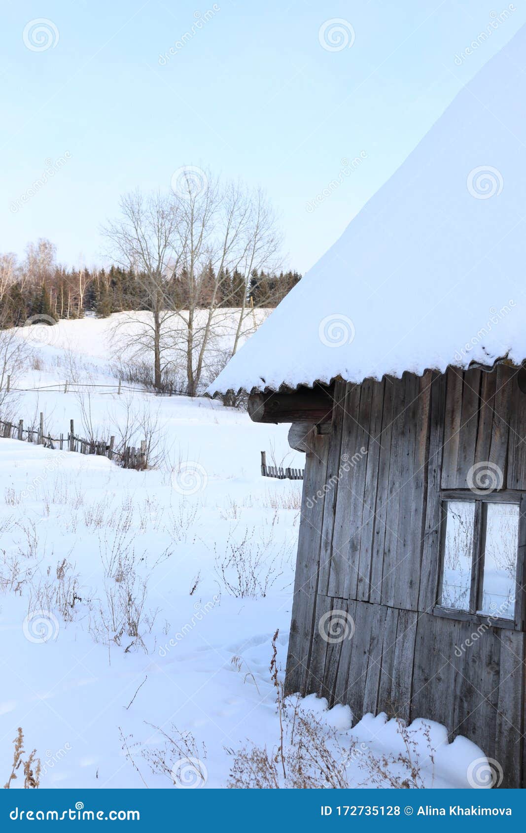 Old Barn in the Russian Village Stock Photo - Image of brown, barn ...