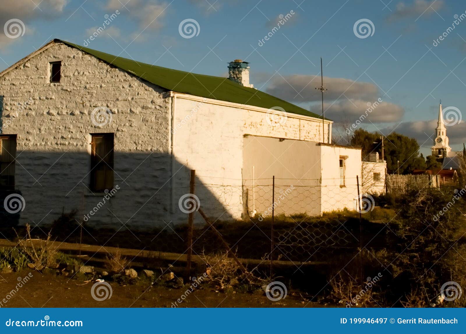 Karoo Town Architecture Royalty-Free Stock Photo | CartoonDealer.com ...