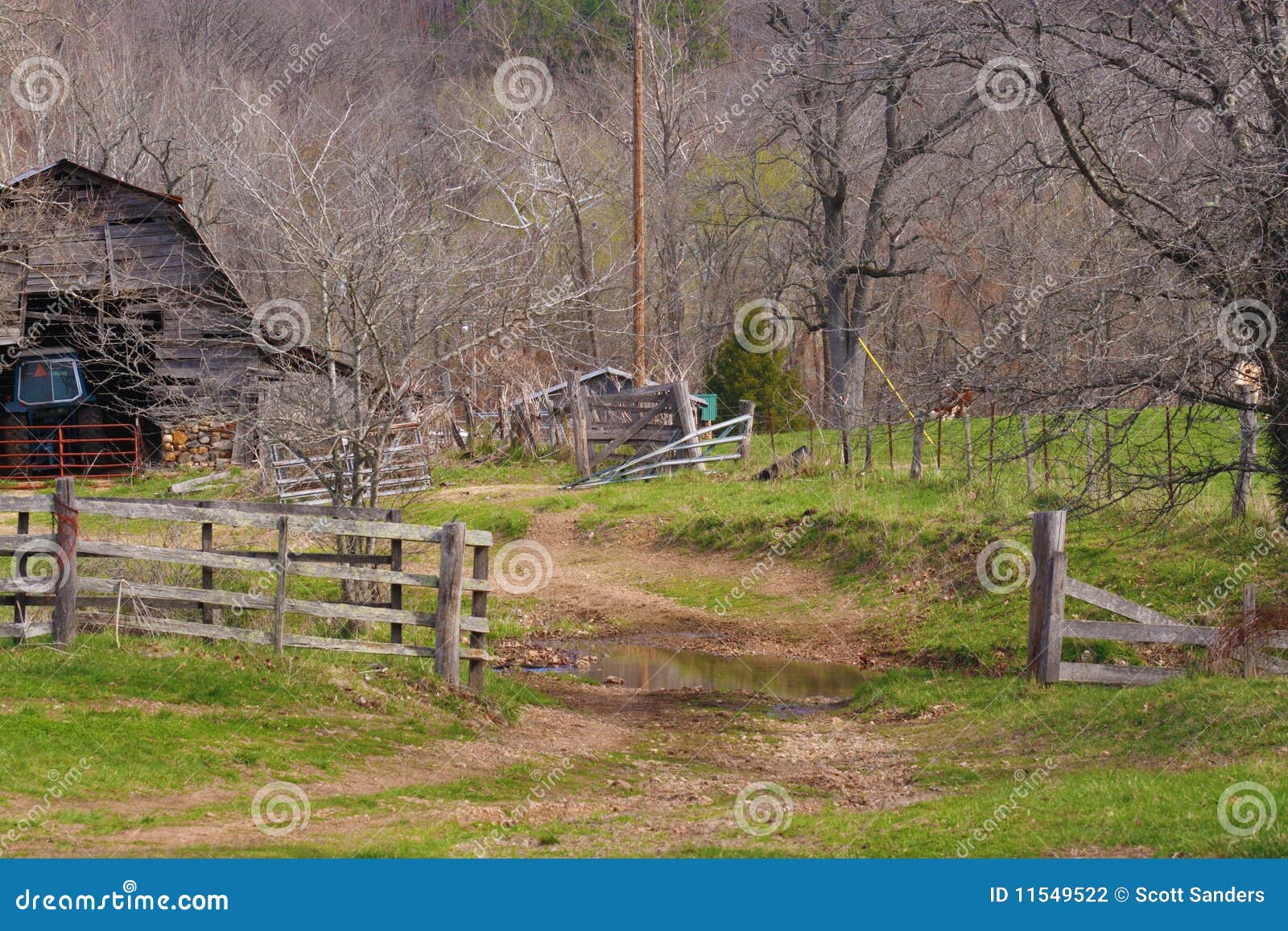Old Barnyard stock photo. Image of farmyard, summer, building - 11549522