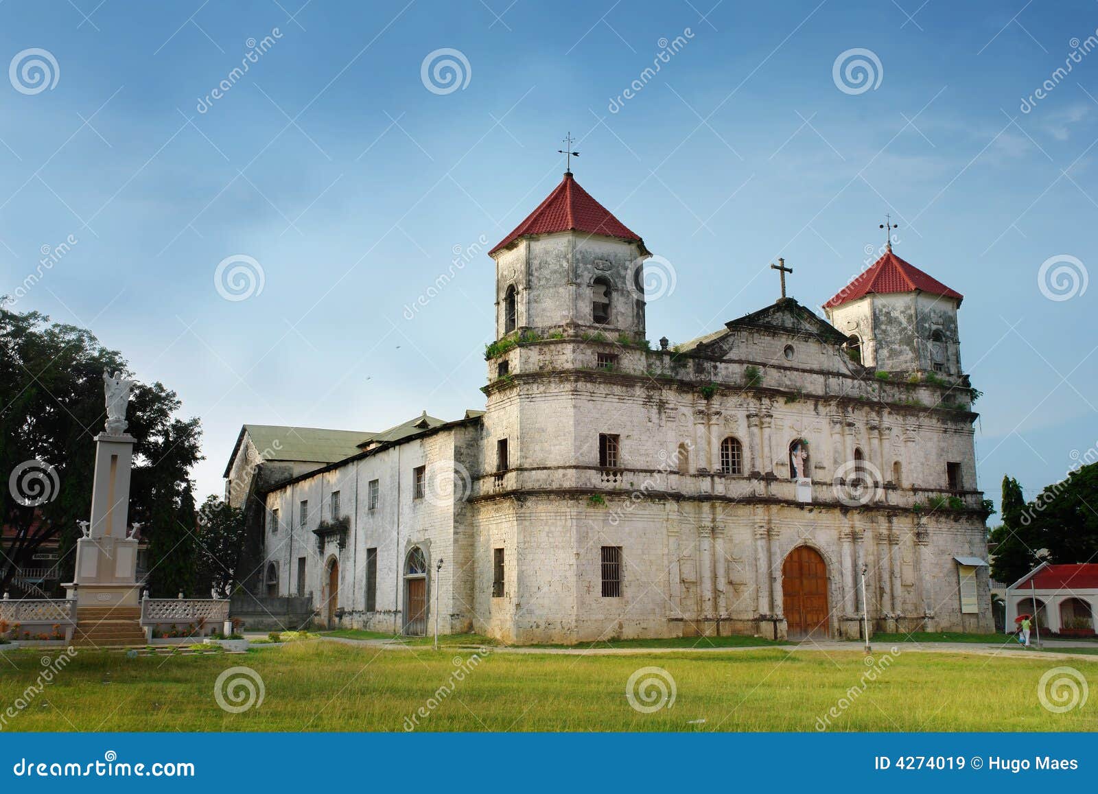 Old Baroque Filipino Church. Royalty-Free Stock Photo | CartoonDealer ...