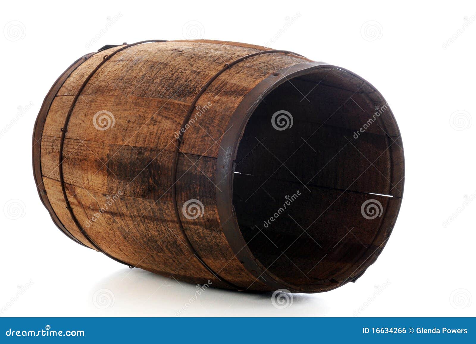 Old Barrel stock photo. Image of aged, barrel, tipped - 16634266