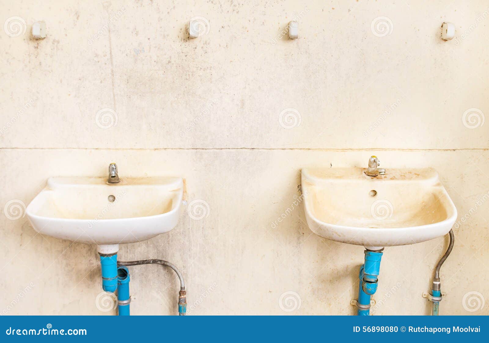 Old basin in the bathroom stock photo. Image of detail - 56898080