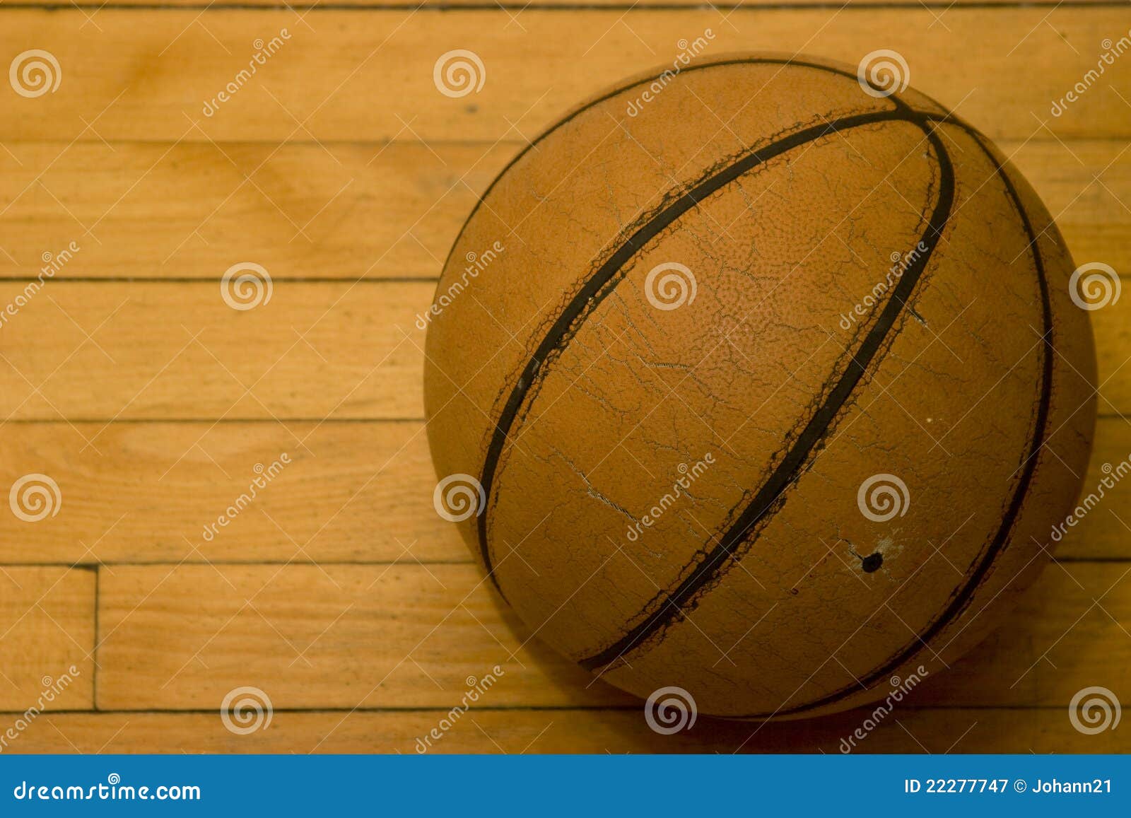 Old Basketball stock image. Image of worn, nicks, sports - 22277747