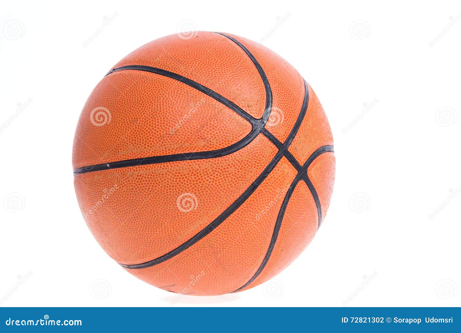 Old Basketball Basket Ball Isolate Stock Photo - Image of aged, design ...