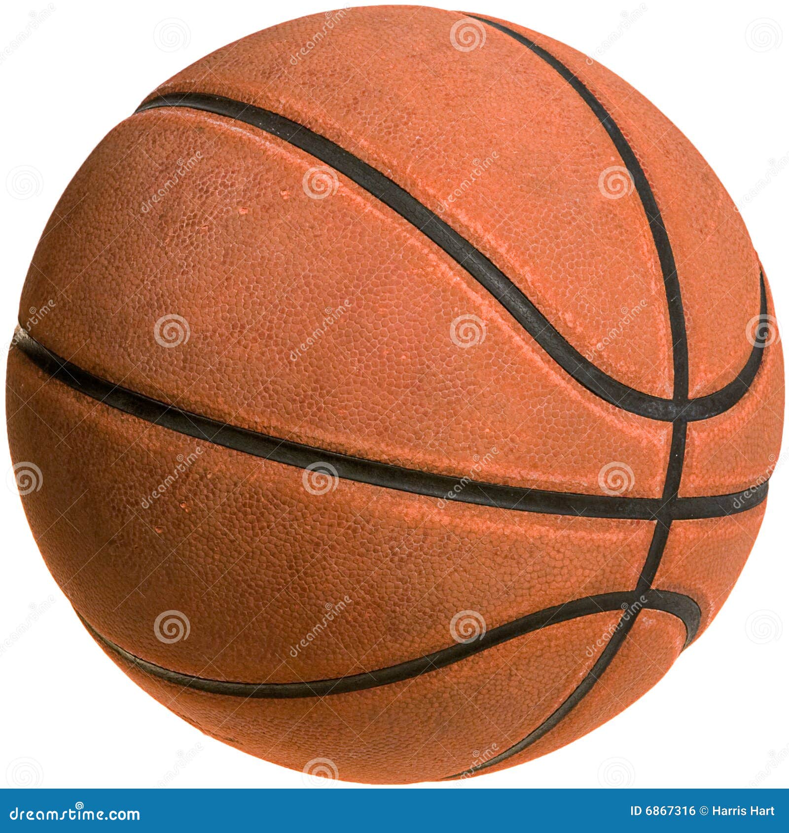 Old Basketball-Clipping Path Stock Photo - Image of clipping, ball: 6867316