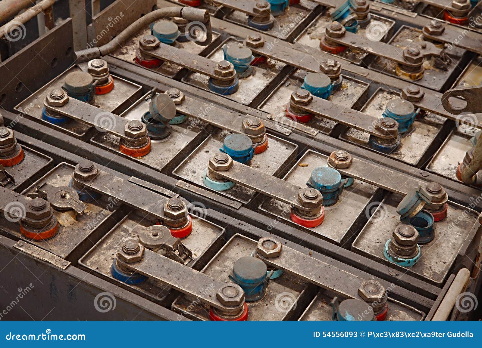 Old batteries stock image. Image of disposed, batteries - 54556093