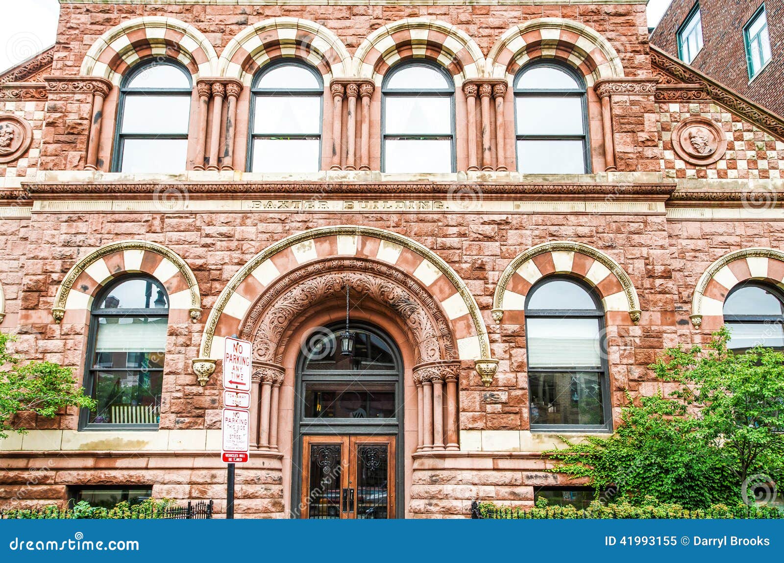 Old Baxter Building in Portland Maine Editorial Image - Image of view ...