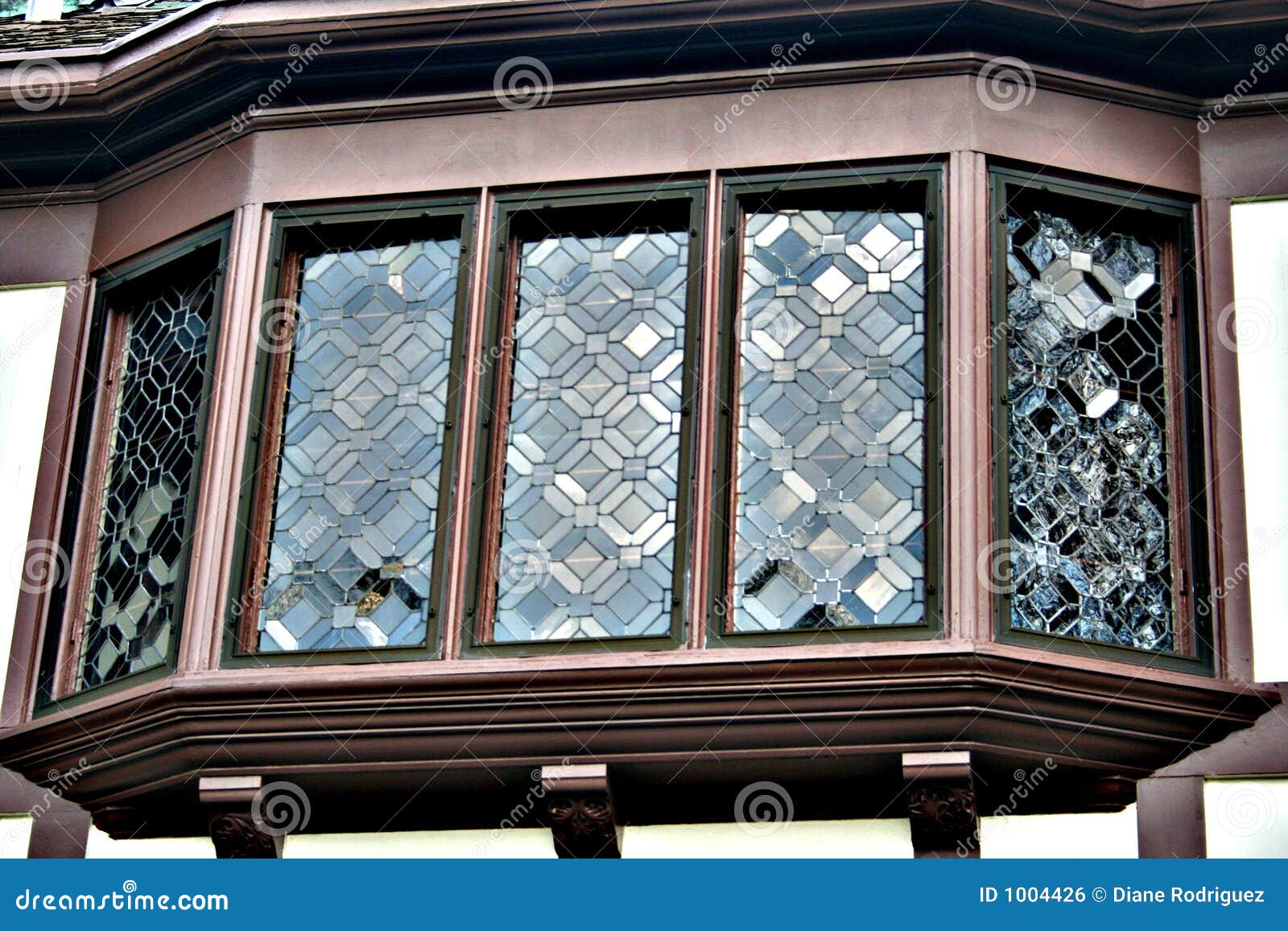 Old Bay Window stock photo. Image of pane, stately, tudor - 1004426
