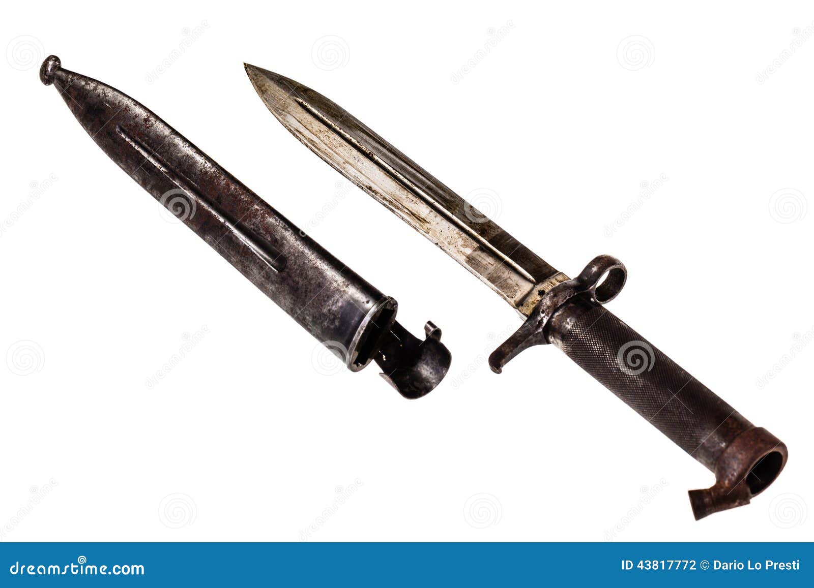 Old bayonet stock photo. Image of forces, army, metallic - 43817772