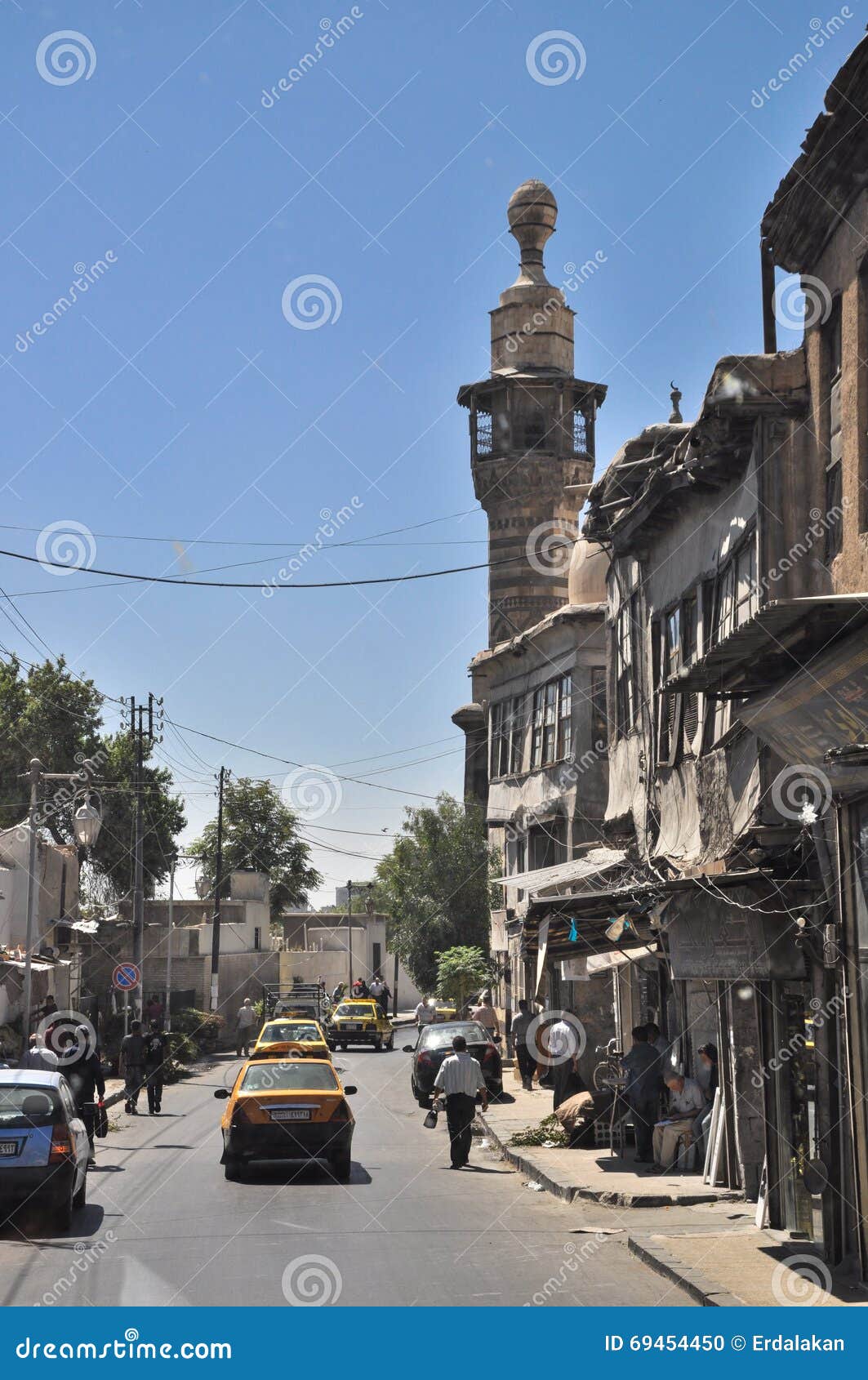 Old Bazaar in Damascus before the War Editorial Image - Image of east ...