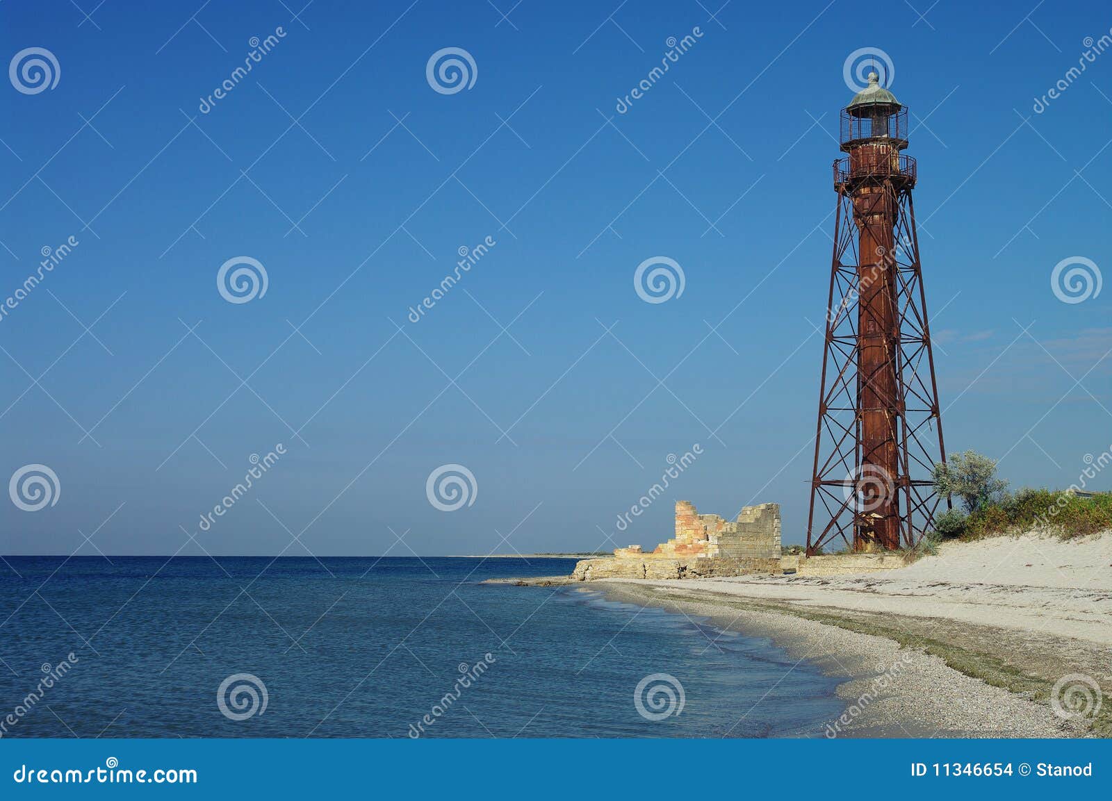 Old beacon stock photo. Image of structure, construction - 11346654