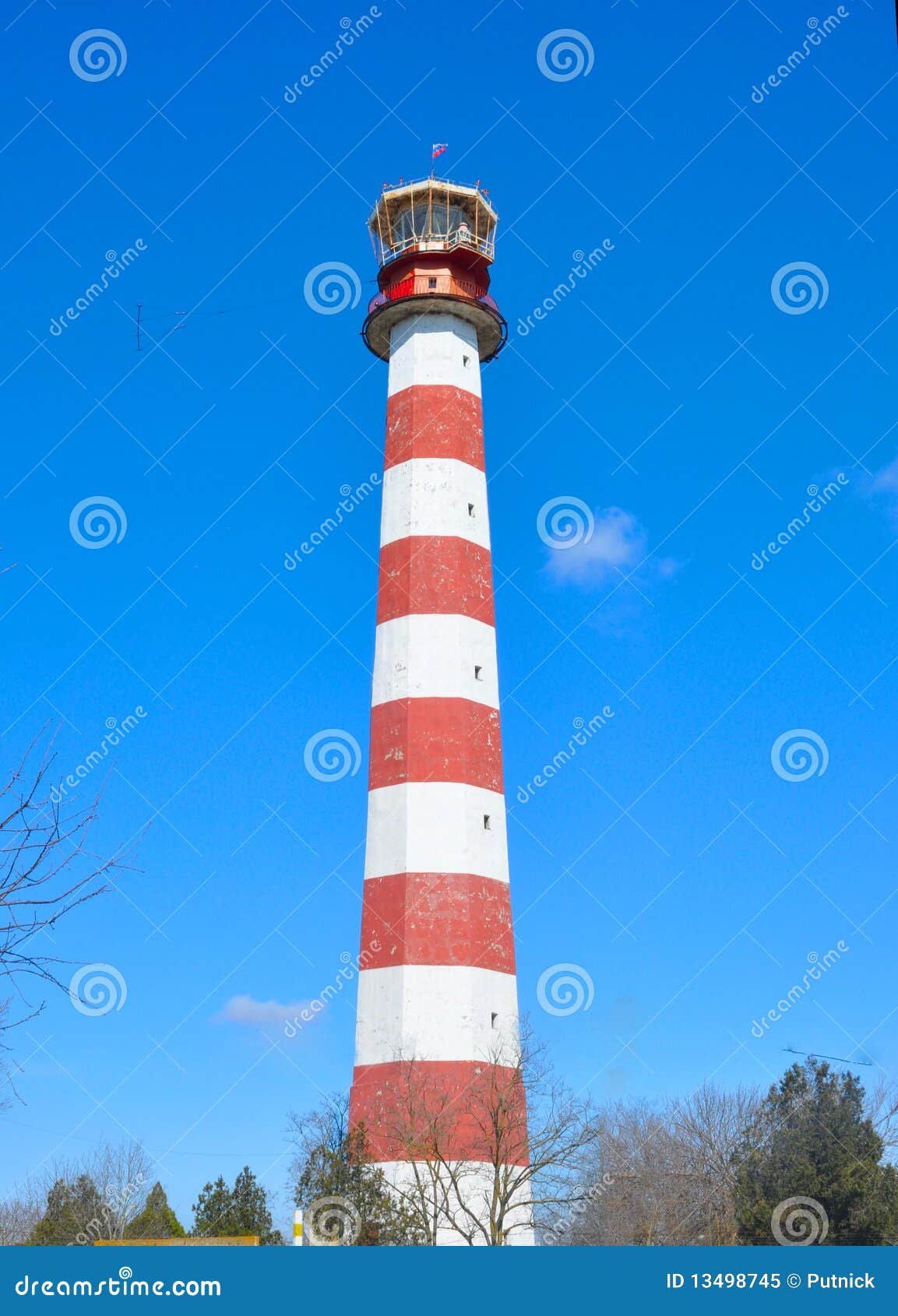 Old beacon stock image. Image of white, cove, warning - 13498745
