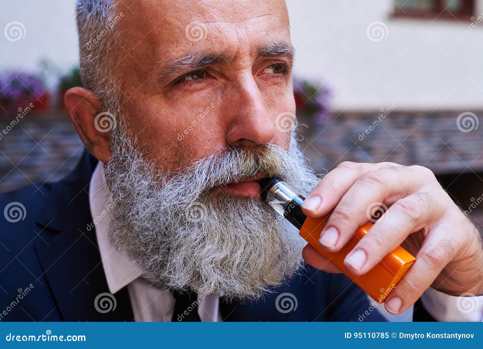 Smoking Red Male Cardinal Stock Image | CartoonDealer.com #135108037