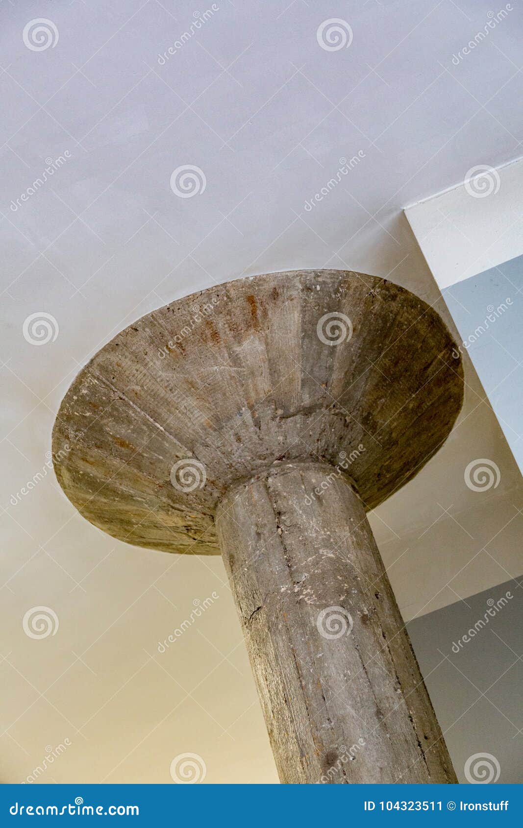 Old bearing column stock image. Image of pillar, engineering - 104323511