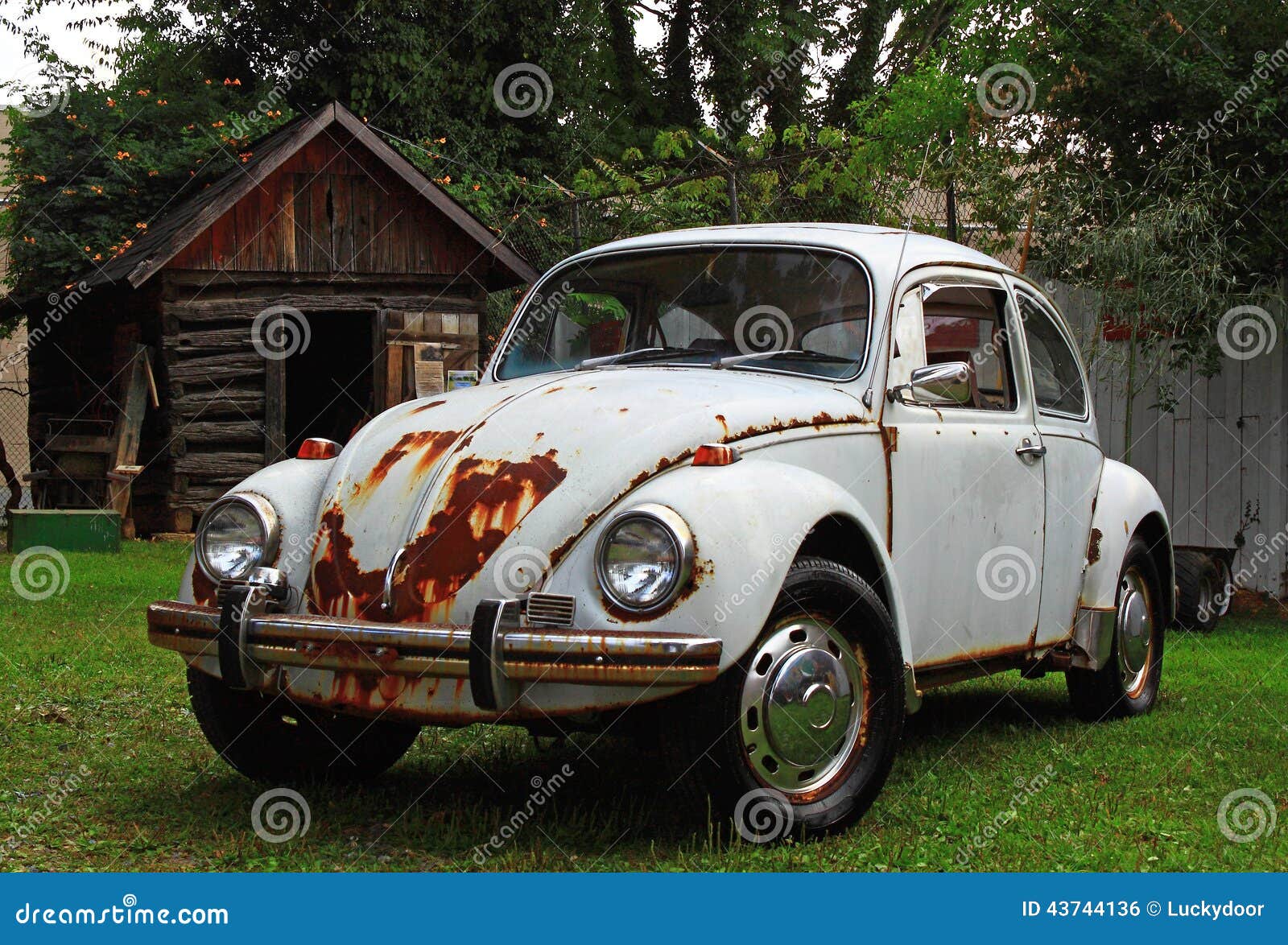 Rustic Beetle Car stock photo. Image of transportation - 43744136