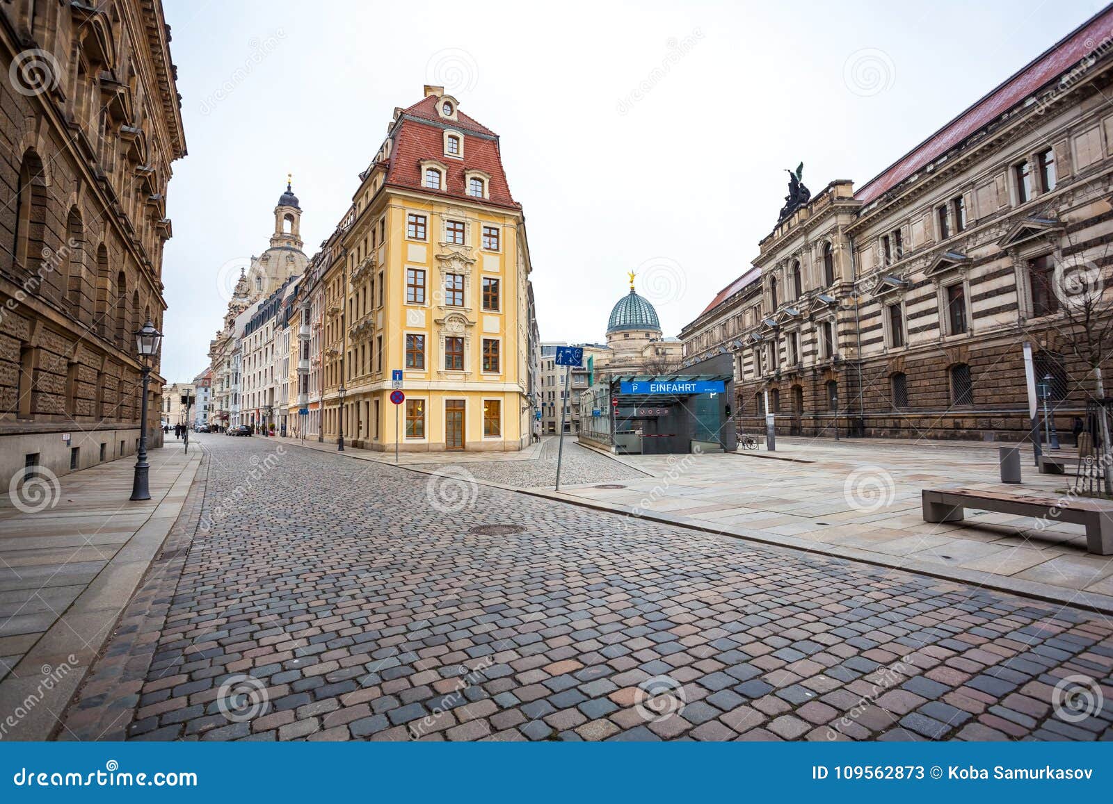 Old Beautiful Houses in Dresden, Saxony, Germany Editorial Stock Photo ...