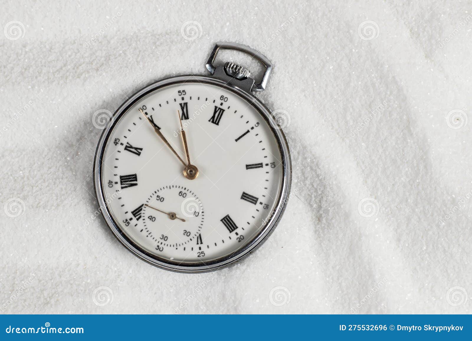 Old Beautiful Pocket Watch Lying in the Beach Sand Stock Photo - Image ...